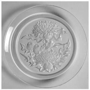 Hoya | Art | Hoya Crystal Flower Month Plate June Thistles Signed T ...